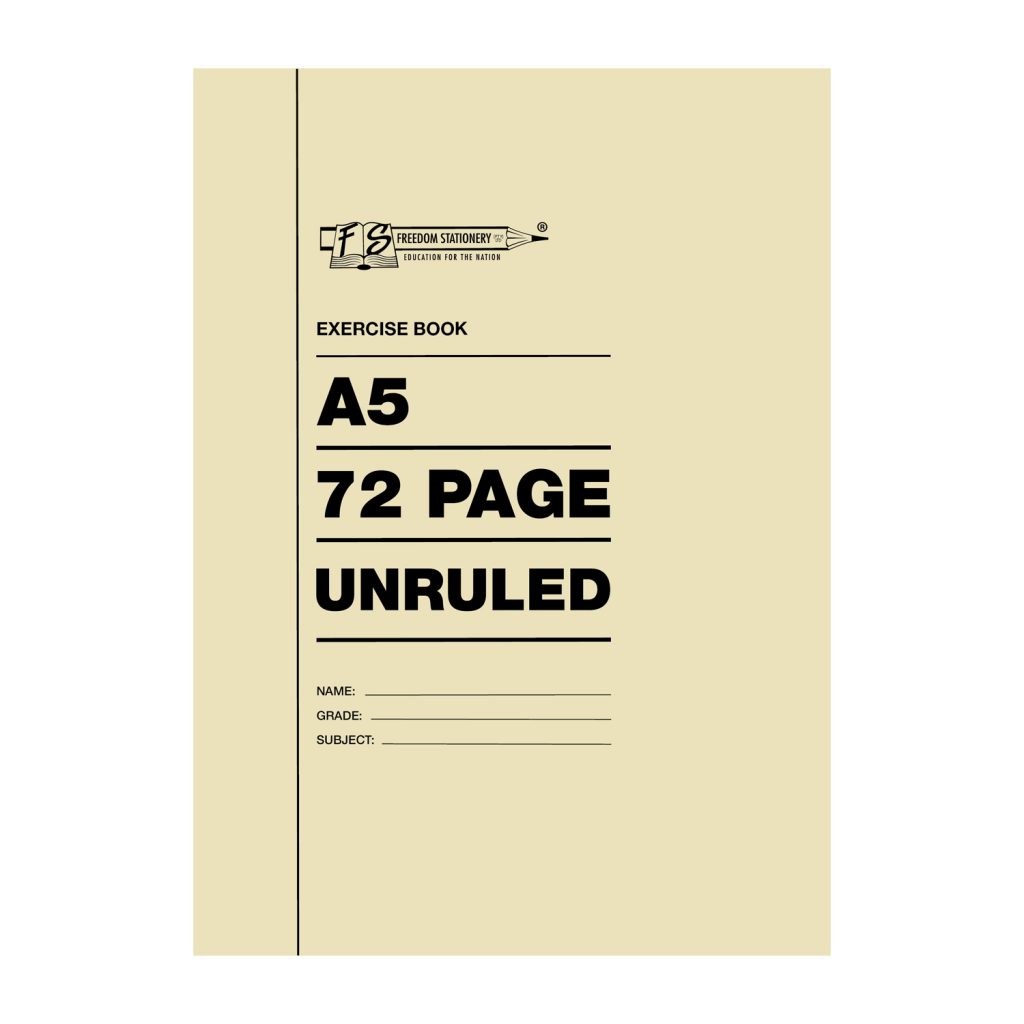 A5 72Pg Unruled | Tasheel Bookstore
